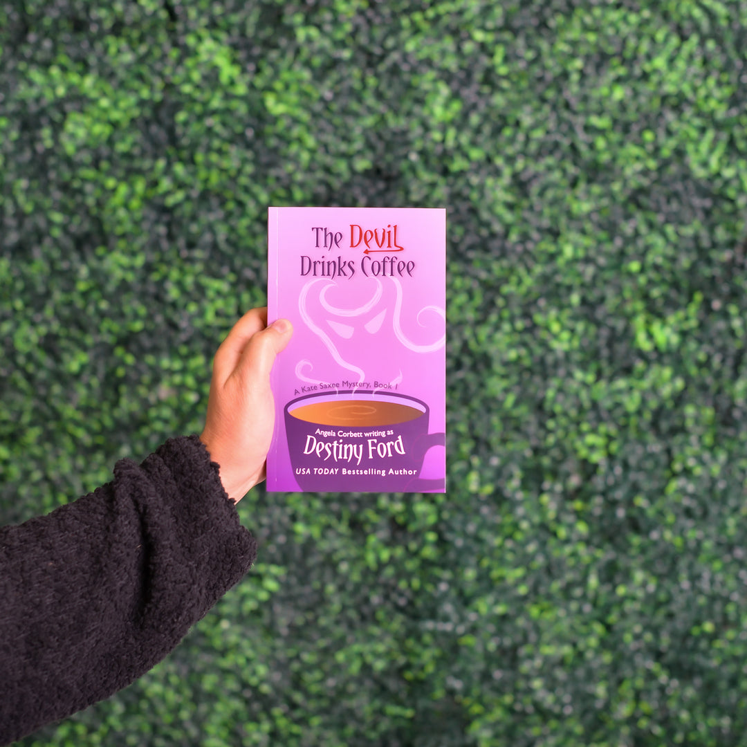 The Devil Drinks Coffee, A Kate Saxee Mystery Series (Book 1) – Angela Corbett Shop