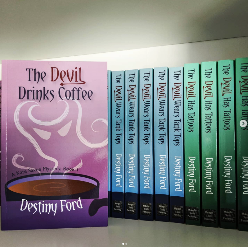 The Devil Drinks Coffee, A Kate Saxee Mystery Series (Book 1) – Angela ...
